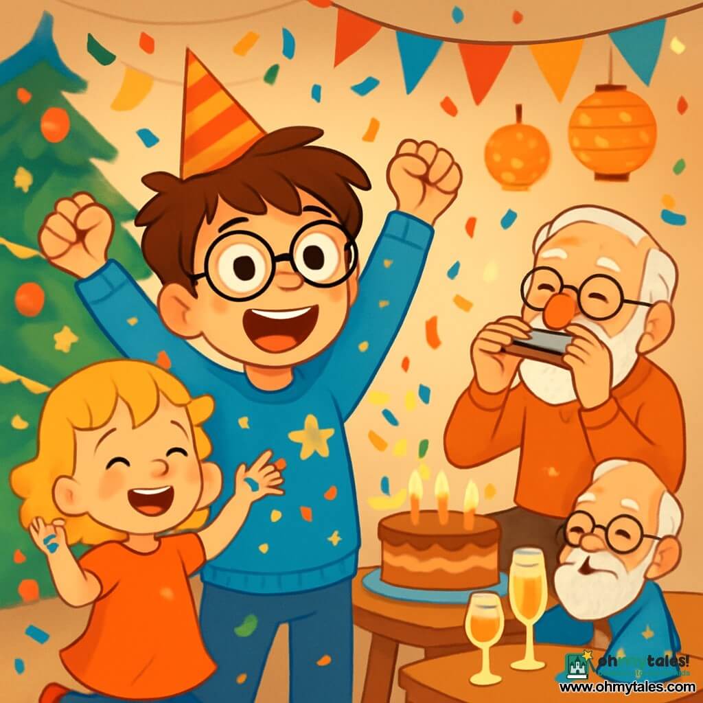 Milo's three, two, one party | Story about New Year's celebration | 7-8 ...