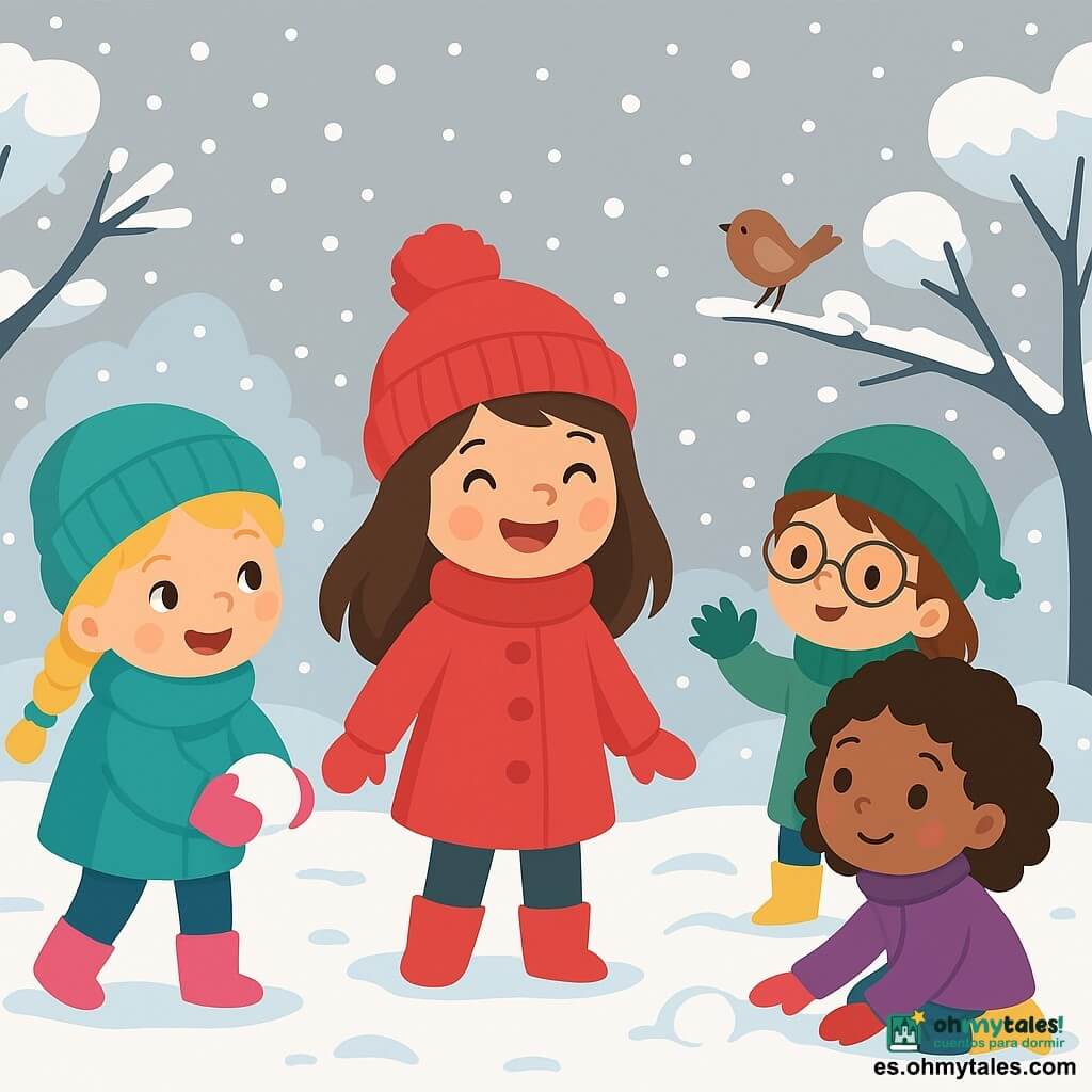 Un día de nieve y leche calentita | Cuento sobre el invierno | 1/2 años ...