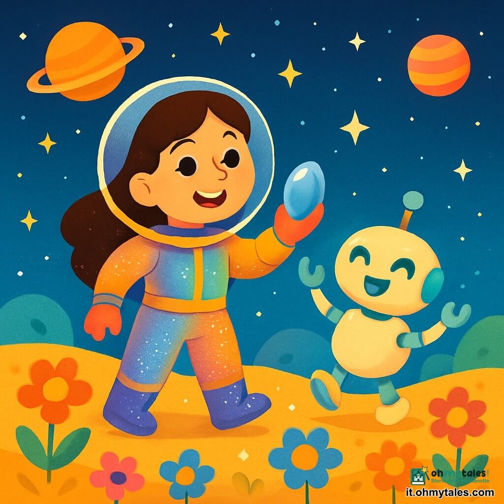 Anna e il sasso delle stelle | Storia di viaggio spaziale | 1/2 anni ...