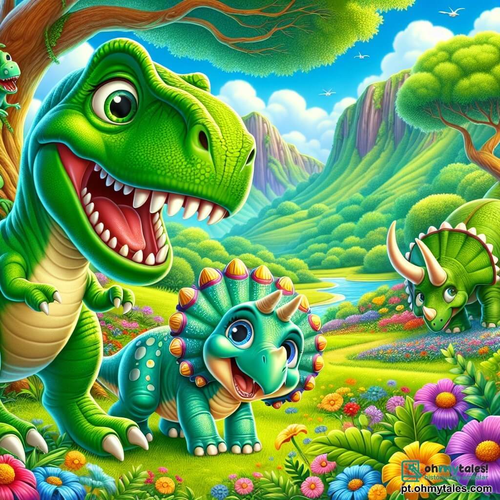 A Amizade de Téo | História de dinossauro | 5 a 6 anos | História ...