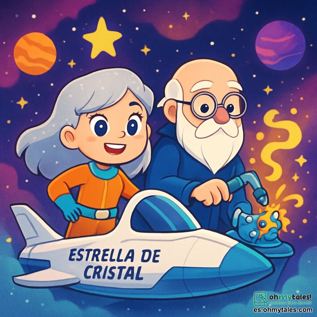 La aventura estelar de Luna: uniendo ciencia y magia | fantasía ...
