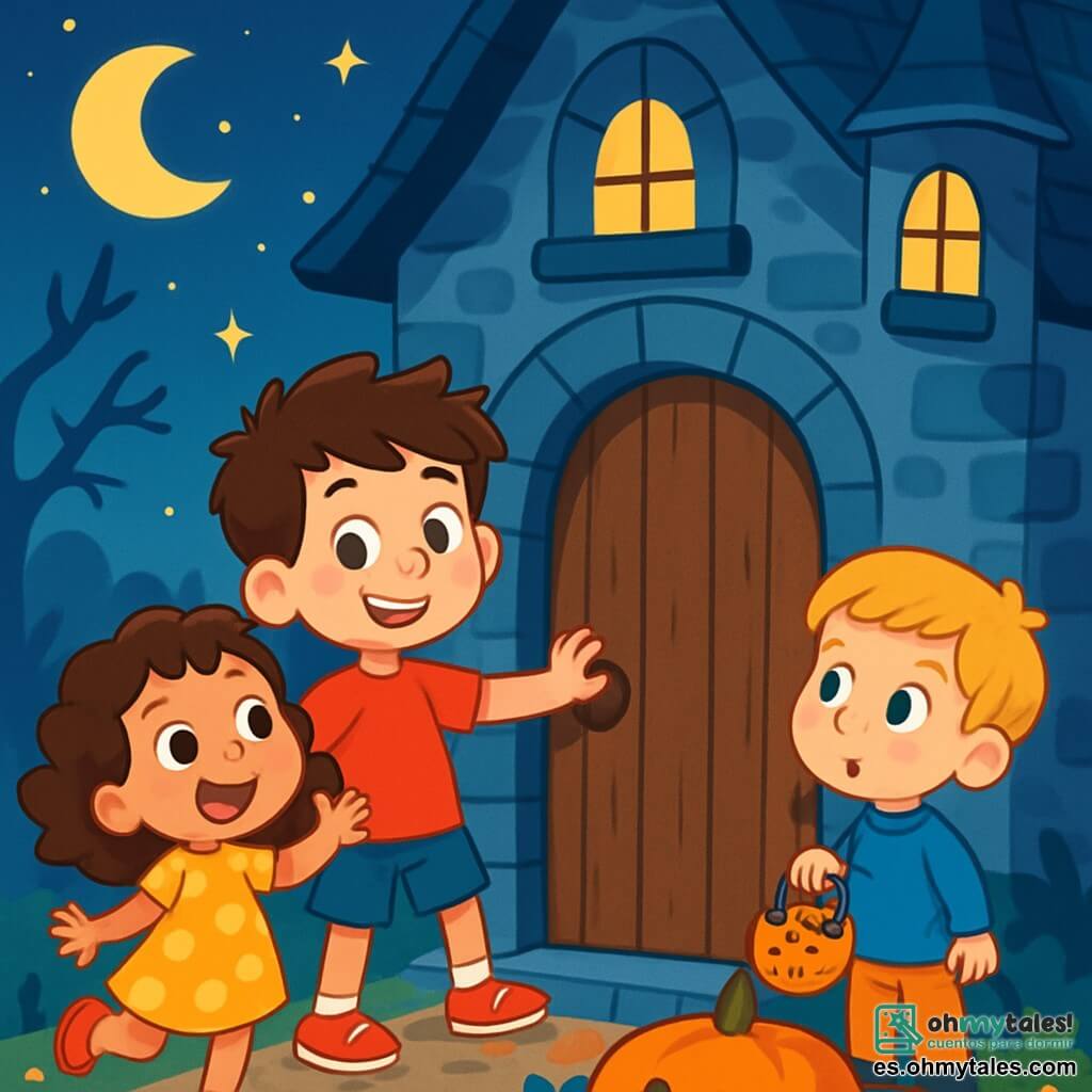 La aventura mágica de Halloween en la casa encantada | Cuento de ...