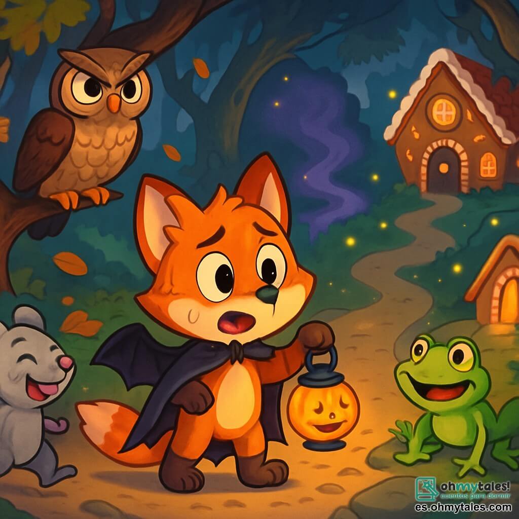 💬 La Gran Noche de Dulces de Zorrito | Cuento de Halloween | 7/8 años ...