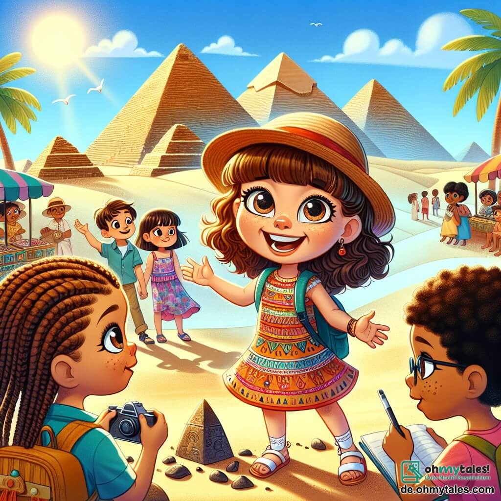 Lina und die Pyramiden-Abenteuer | Geschichte über die Reise | 5/6 ...