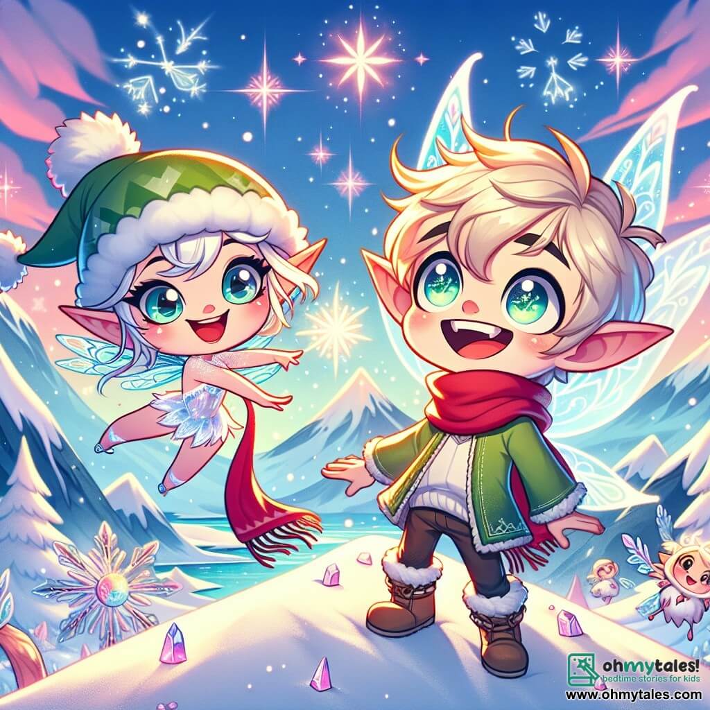 🎧 Snowflake Friendships | Story of a fantasy creature | 5-6 years old ...