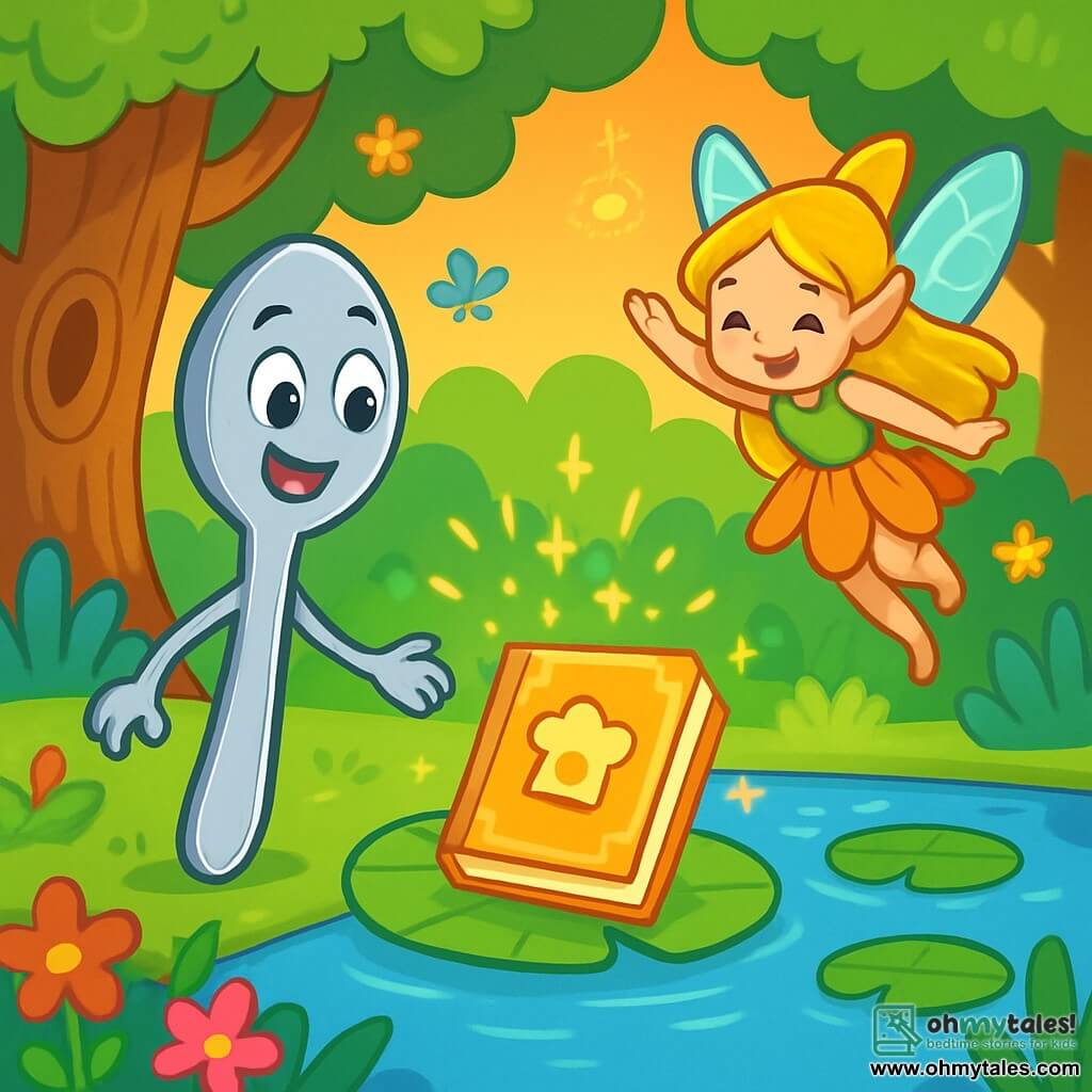 The Quest of Sammy Spoon | Adventure story | 3-4 years old | Tale
