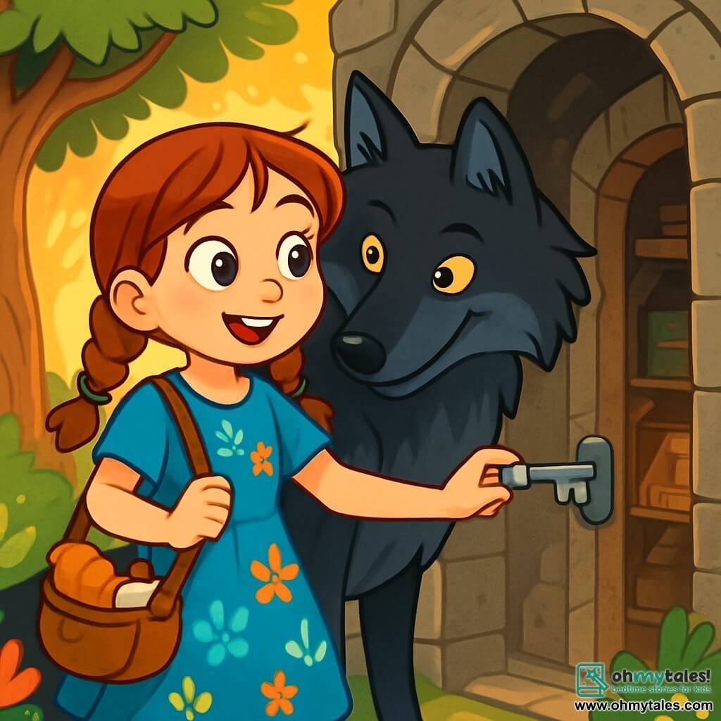 The Whispering Key | Big bad wolf | 9-10 years old | Tale
