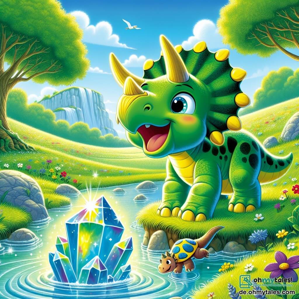Trixi und der magische Freundschaftsstein | Geschichte von Dinosauriern ...