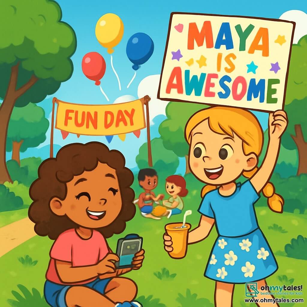 🎧 Maya's magical days: a story of friendship and bravery | Story about ...