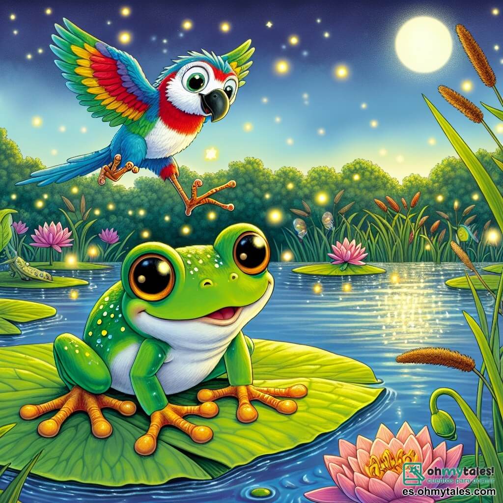 El canto del Lago Mágico | Cuento divertido con un animal | 9/10 años ...