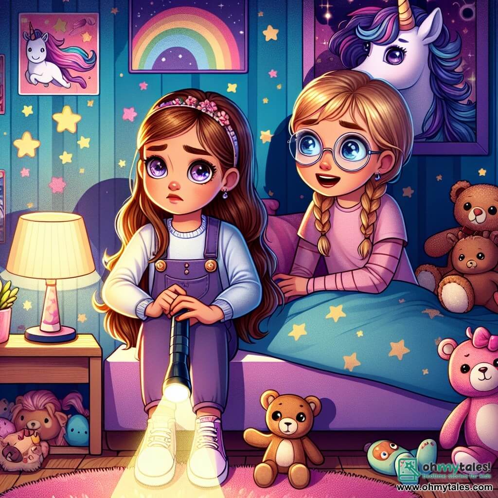 💬 Lila and the Nighttime Workshop | Story about the fear of the dark ...