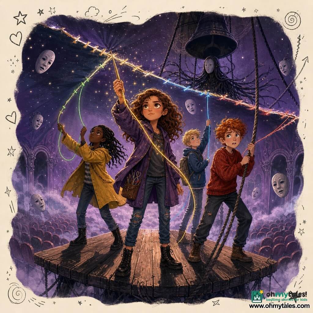 The Twilight Stage and the Four Bright Threads | Fantastic story