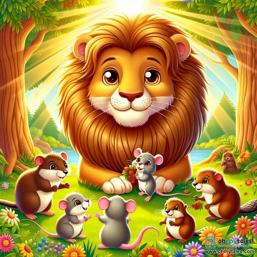 how leo the lion learned to shine | Animal story | 5-6 years old | Tale