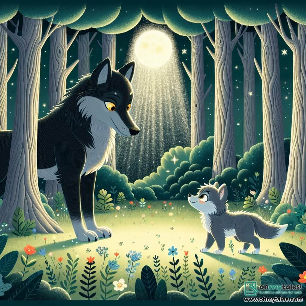 Luna and the Howling Heart | Big bad wolf | 5-6 years old | Tale