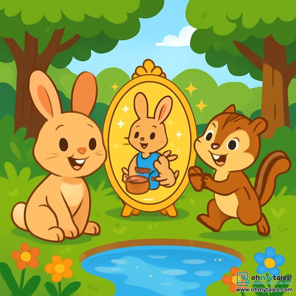 The Mirror of Kindness | Story about an emotion | 3-4 years old ...