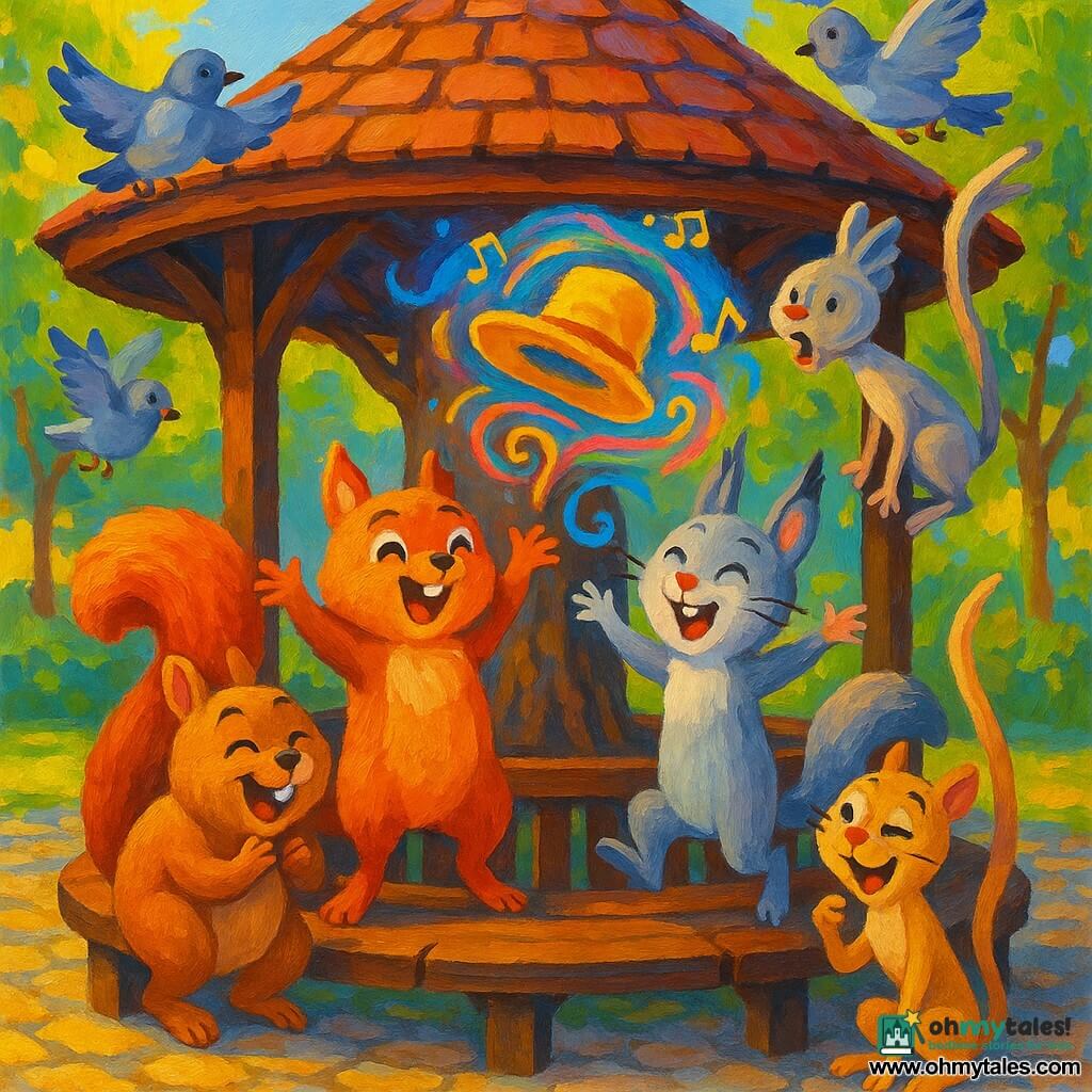 The silly squirrel squad and the magic rhyme kiosk | Funny sibling ...