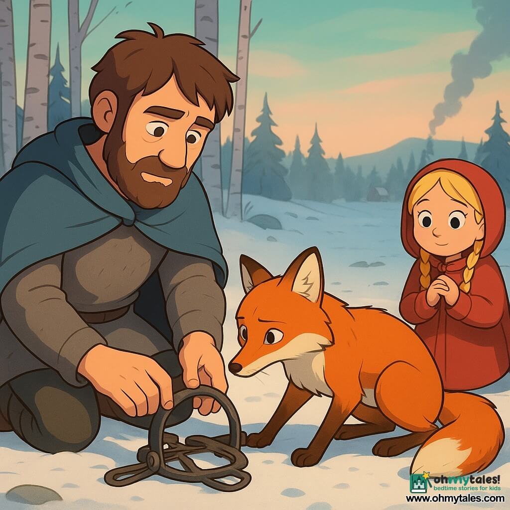 The fox and the kindness in the snow | Norse and Viking tale | 7-8 ...