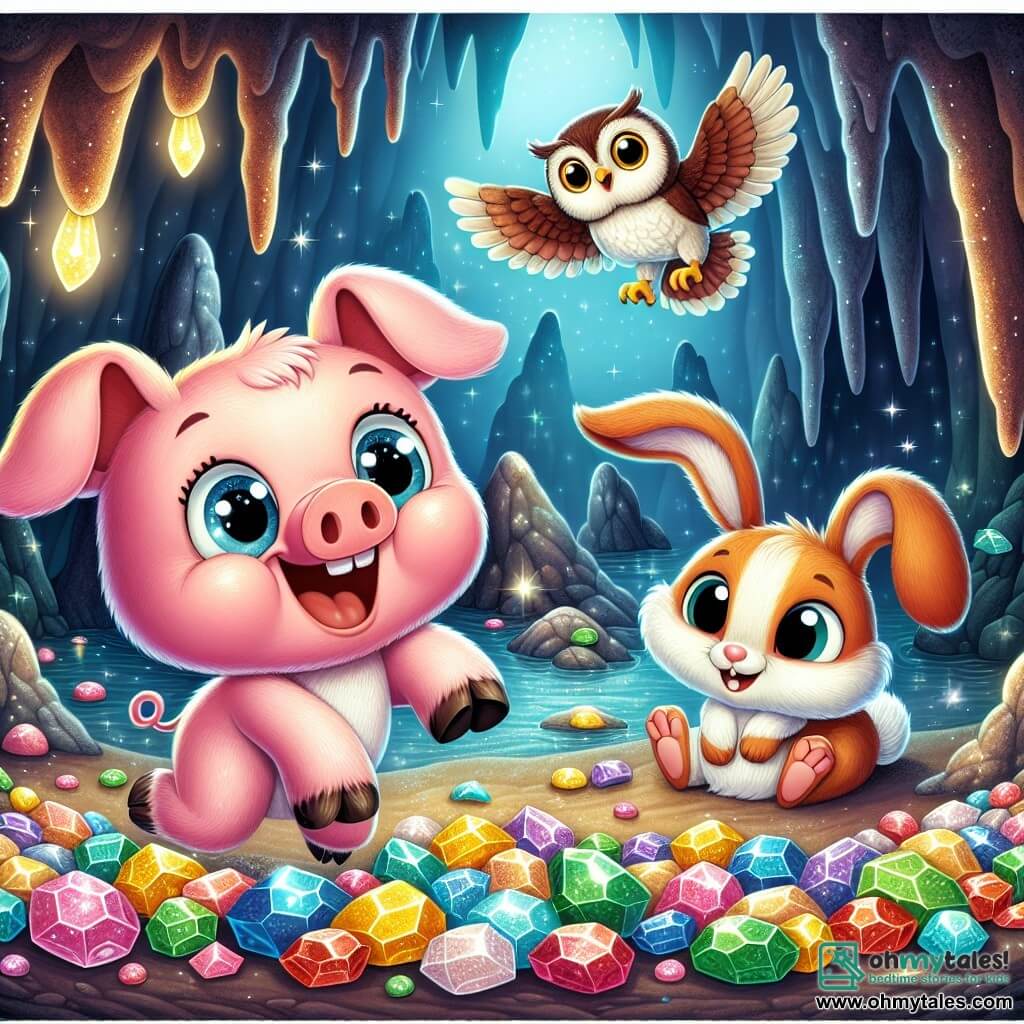 The Pig's Sparkling Adventure | Funny story with an animal | 3-4 years ...