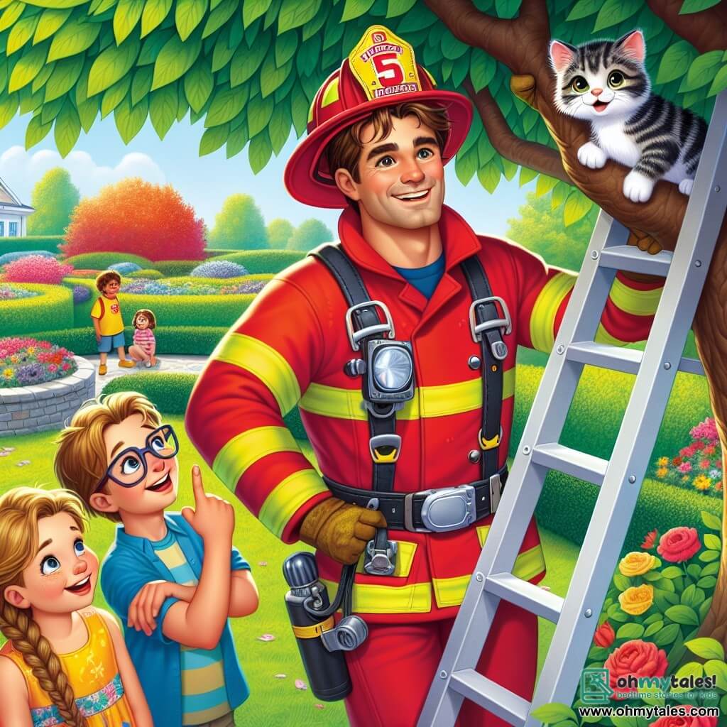 🎧 Frank's Furry Rescue | Firefighter Story | 7-8 years old | Audio ...