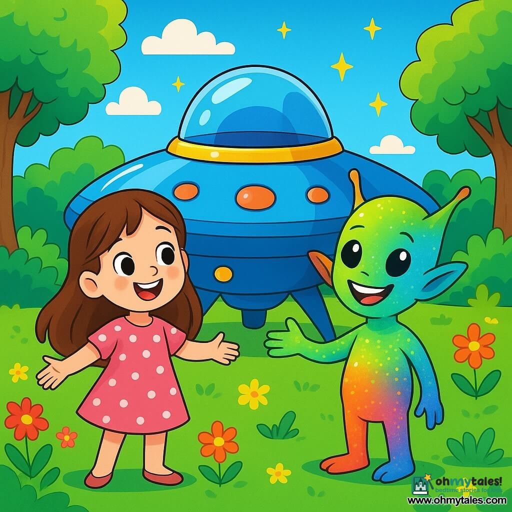 🎧 Lily's Interstellar Adventure | Alien story | 5-6 years old | Audio ...