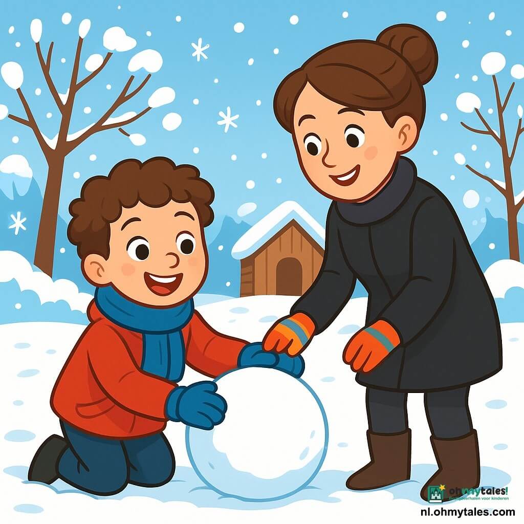 Lucas en de eerste sneeuw | Verhaal over de winter | 5/6 jaar ...