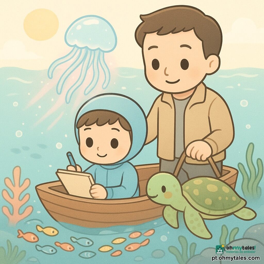 O mapa do mar seguro | História de viagem sob o mar | 5 a 6 anos ...