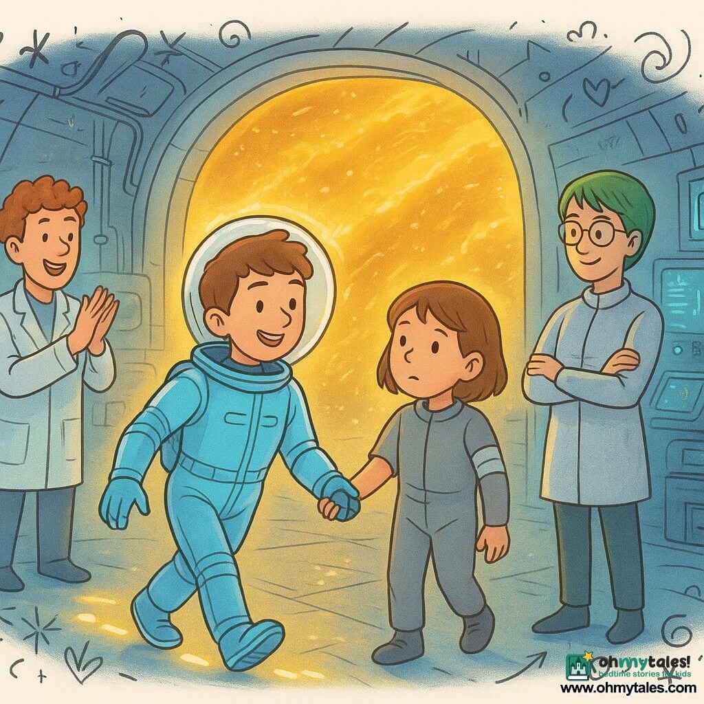 🎧 Listening to the Stars | Space travel story | 9-10 years old | Audio ...
