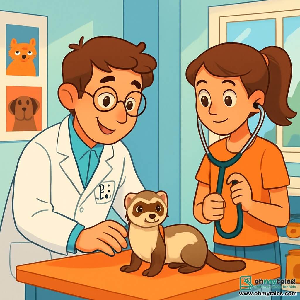 Dr. Leo and the day of the twitchy ferret | Veterinary Stories | 9-10 ...