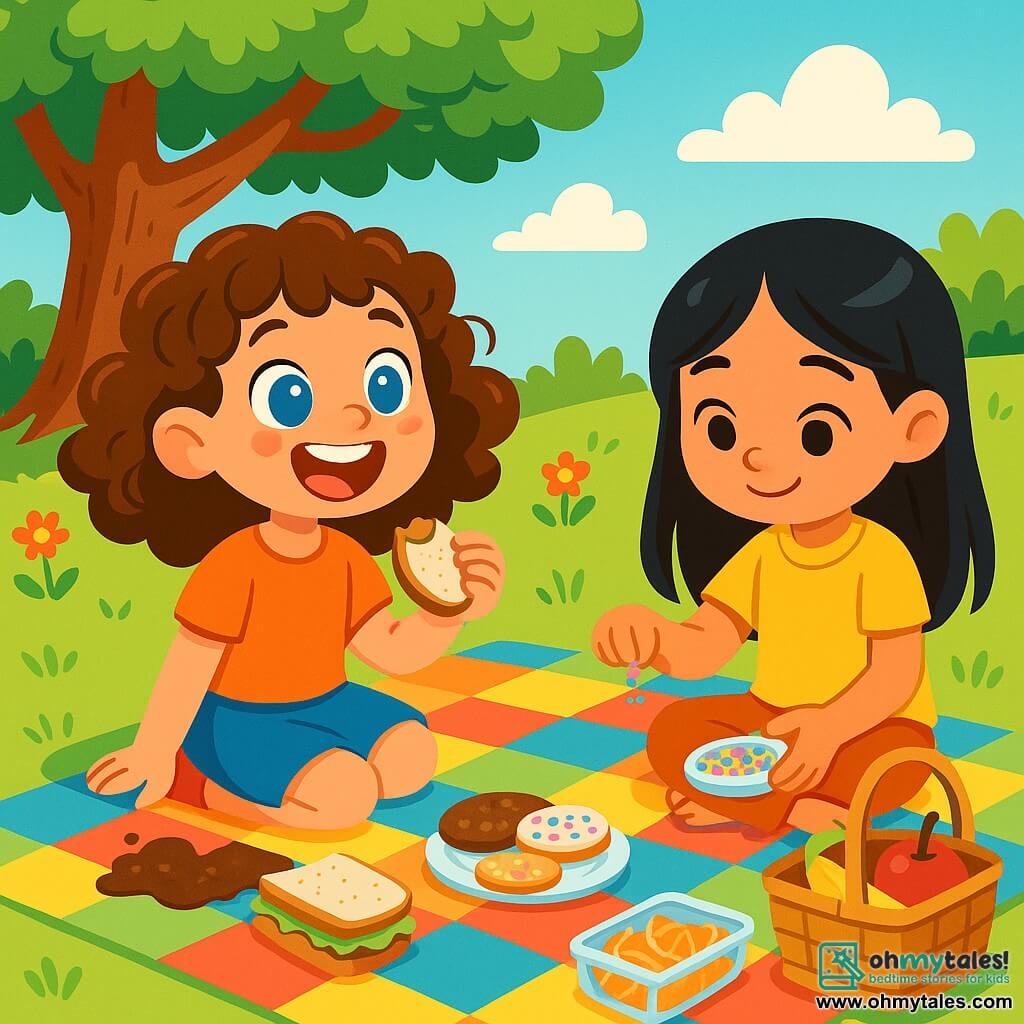 🎧 Picnic Pals and Friendship Fails | Story about friendship | 7-8 years ...