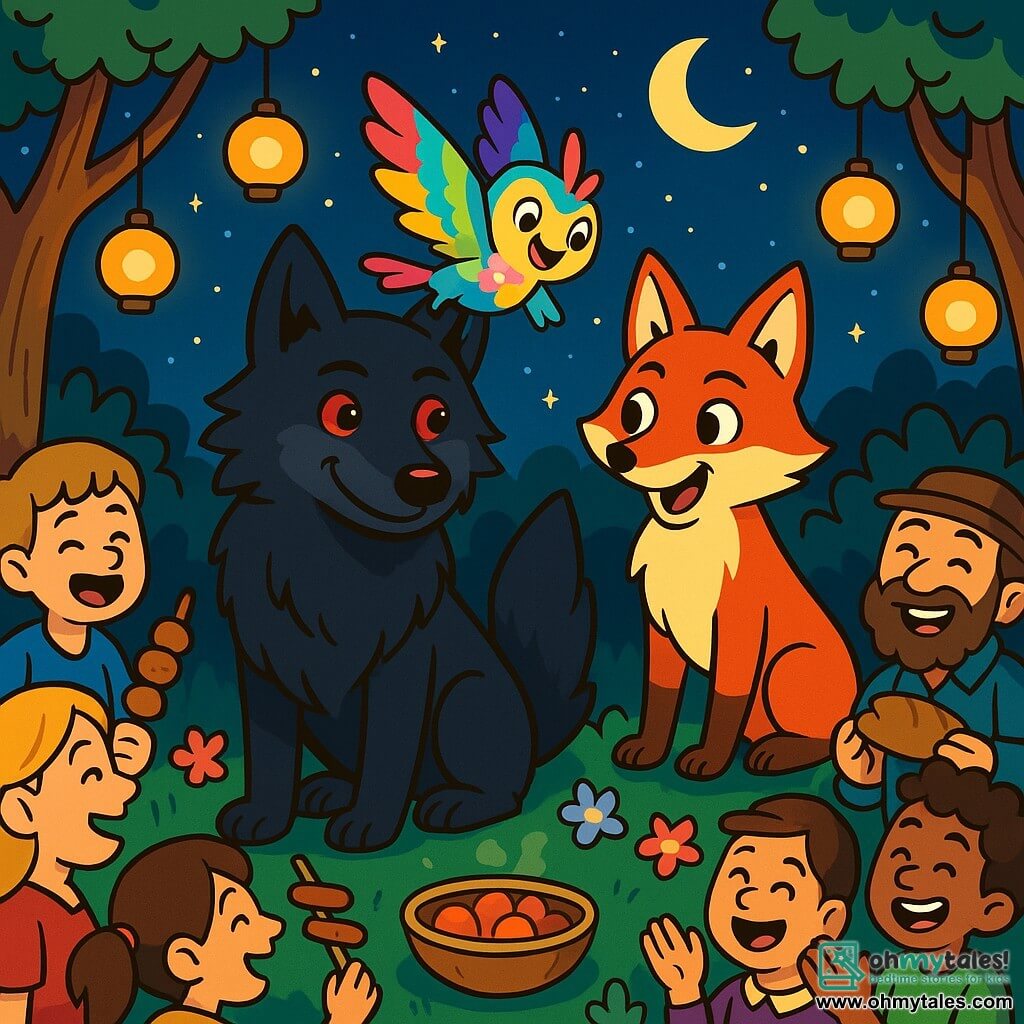 Rollo's True Colors | Big bad wolf | 9-10 years old | Tale