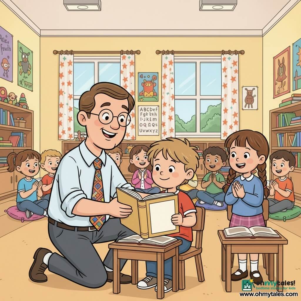 🎧 Timmy's Reading Adventure | Story of a teacher | 5-6 years old ...