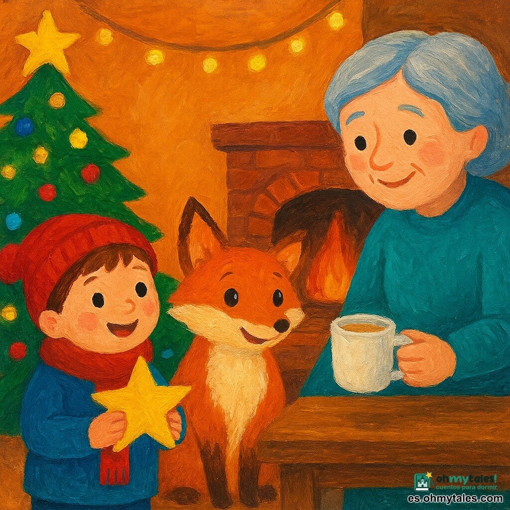 El zorro y la estrella de Navidad | Cuento de Navidad | 1/2 años ...
