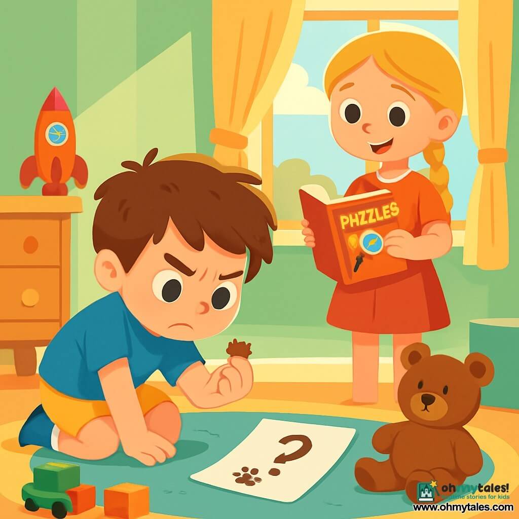 💬 Max and the Case of the Missing Teddy | Story of little detectives ...