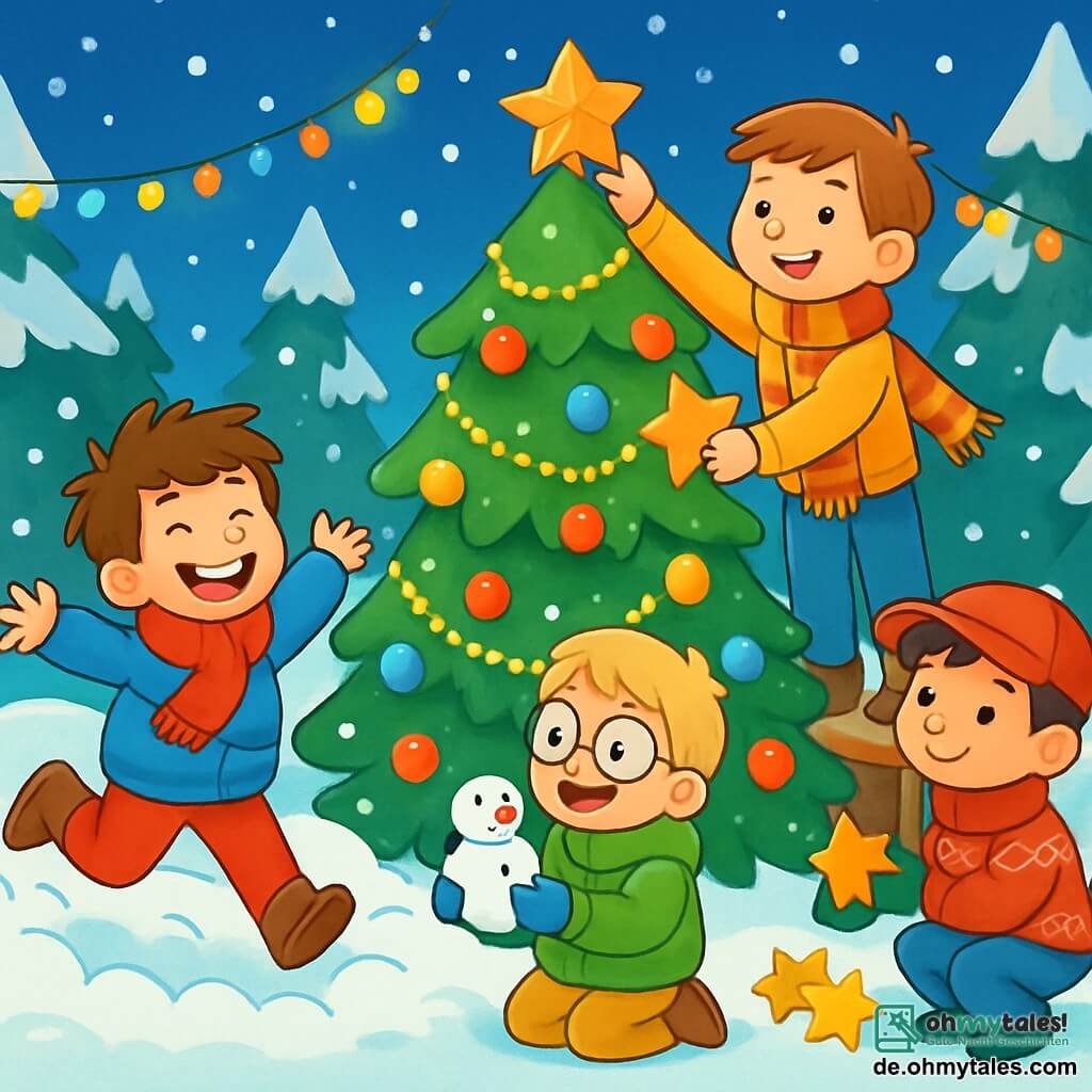 das geheimnis der leuchtenden lichtung | Weihnachtsgeschichte | 7/8 ...