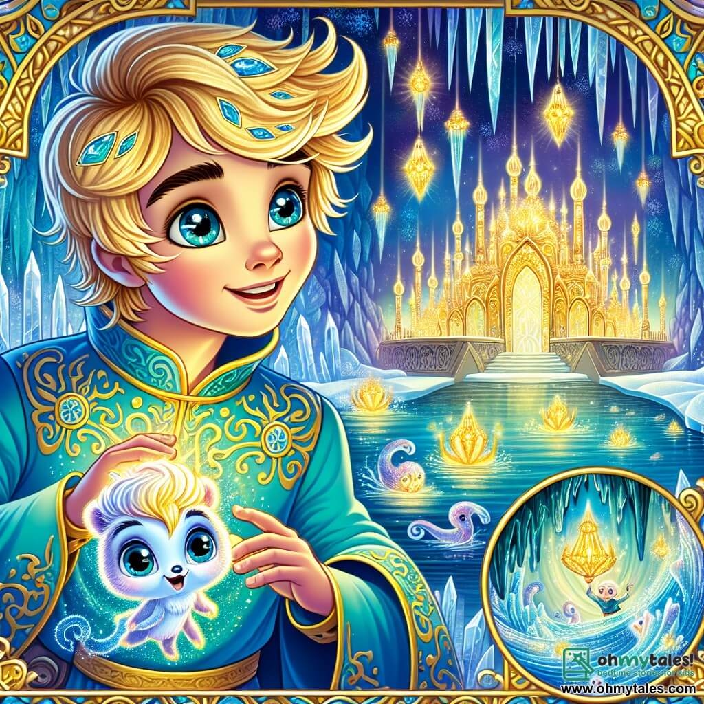 The Palace Beneath the Silent Lake | Princess and prince story | 9-10 ...