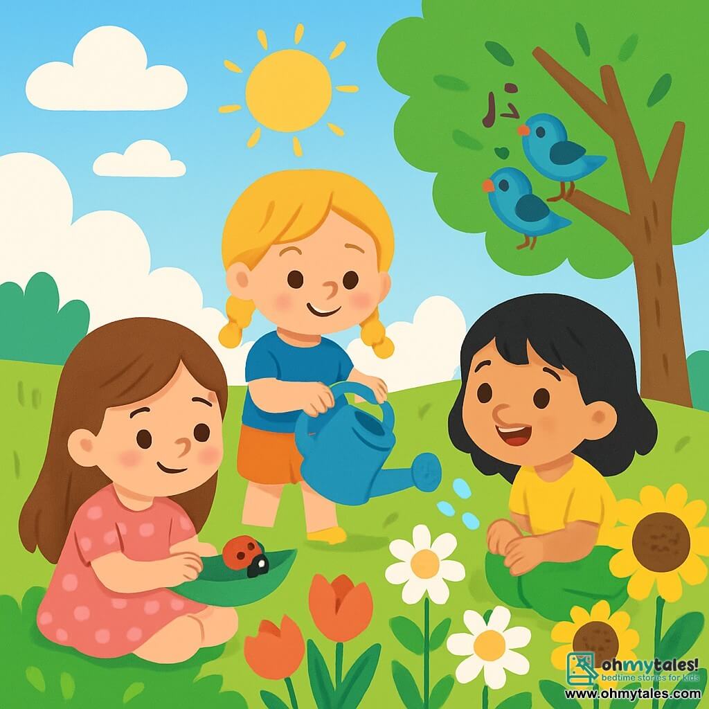 🎧 The Friendship Garden | Story about ecology | 1-2 years | Audio story ...