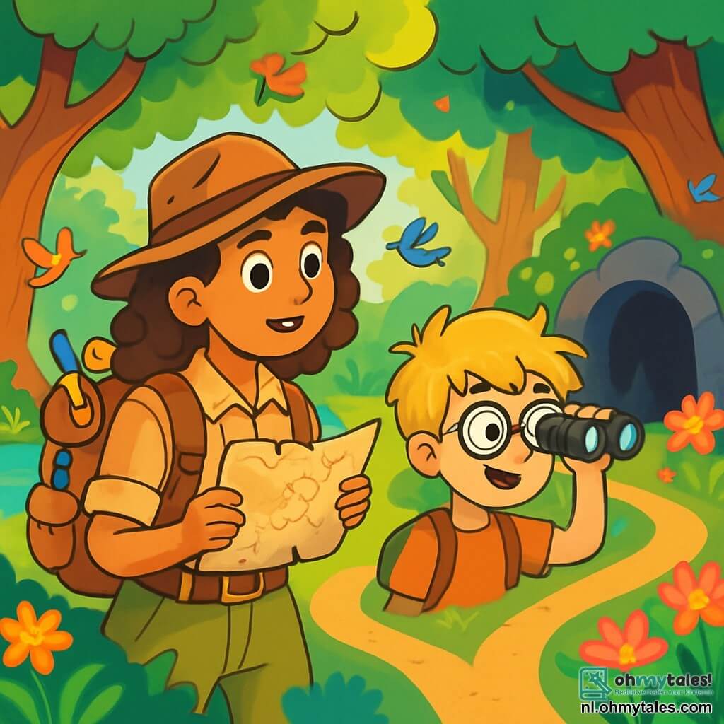 💬 Professor Noor en het Verborgen Woud | Verhaal van een ontdekkingsreiziger | 7/8 jaar ...
