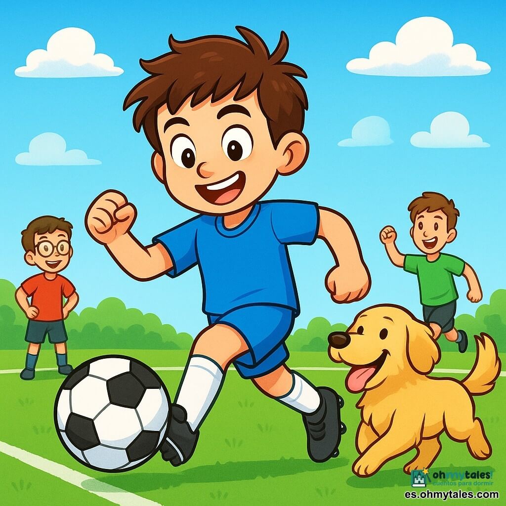 💬 El gran partido de Lucas | Cuento de Jugador de fútbol | 7/8 años ...