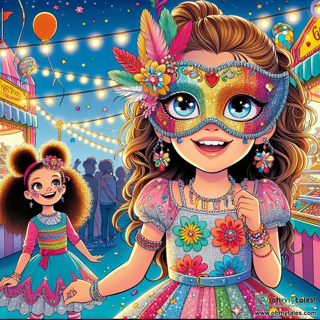 The Carnival Mask | Carnival story | 11-12 years old | Storie of a ...