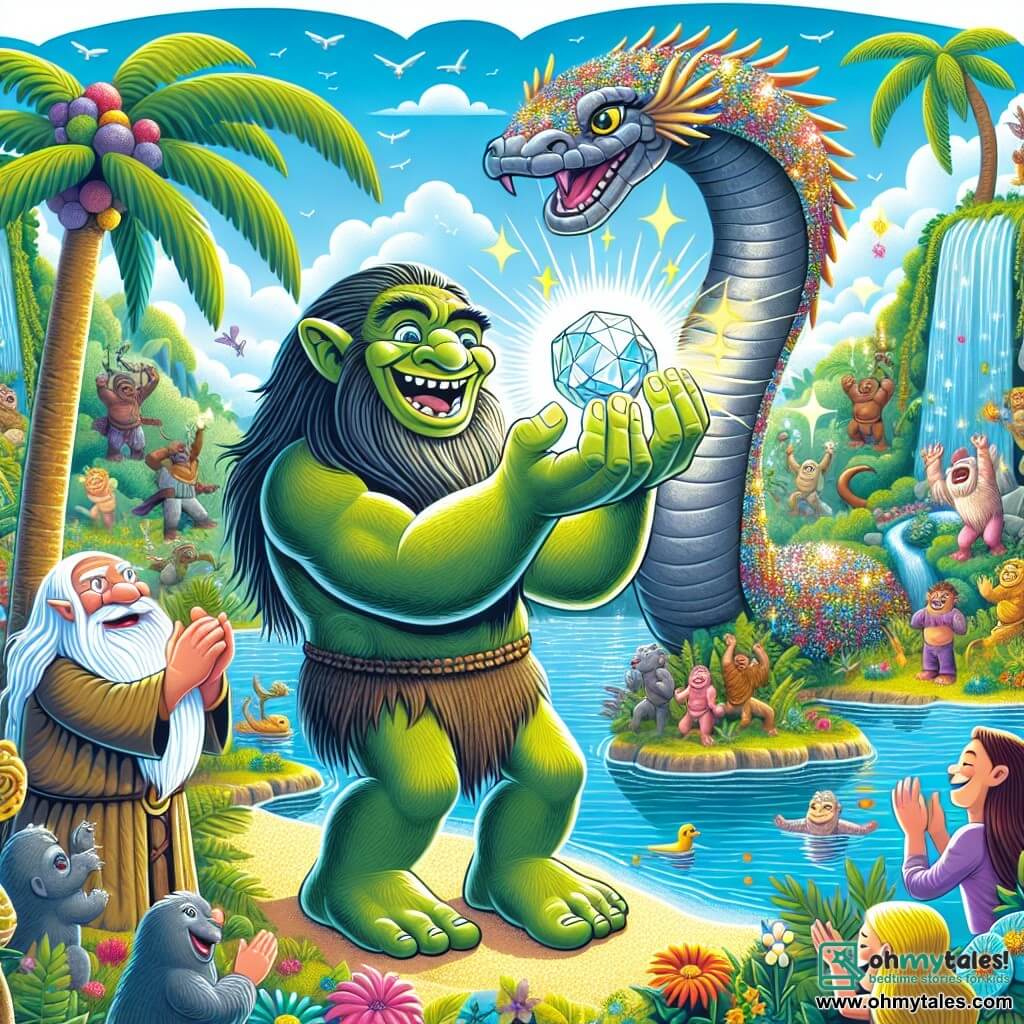 Grumble's Heartstone Journey | Story of a fantasy creature | 7-8 years ...