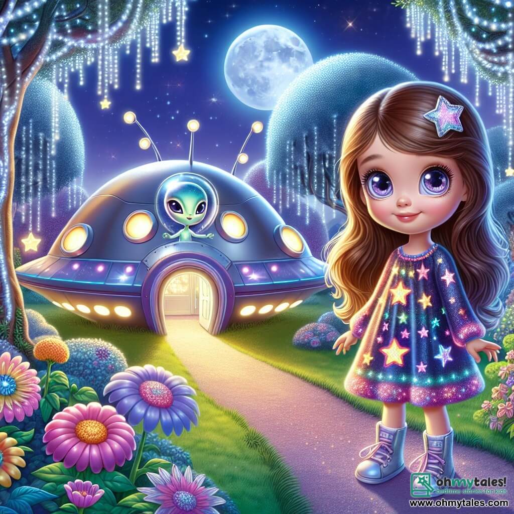 🎧 The Cosmic Adventures of Lily and Zara | Alien story | 7-8 years old ...