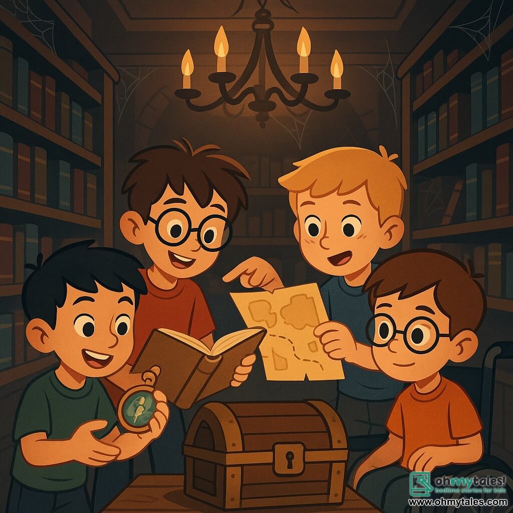 🎧 The Key to Adventure | Story of little detectives | 11-12 years old ...