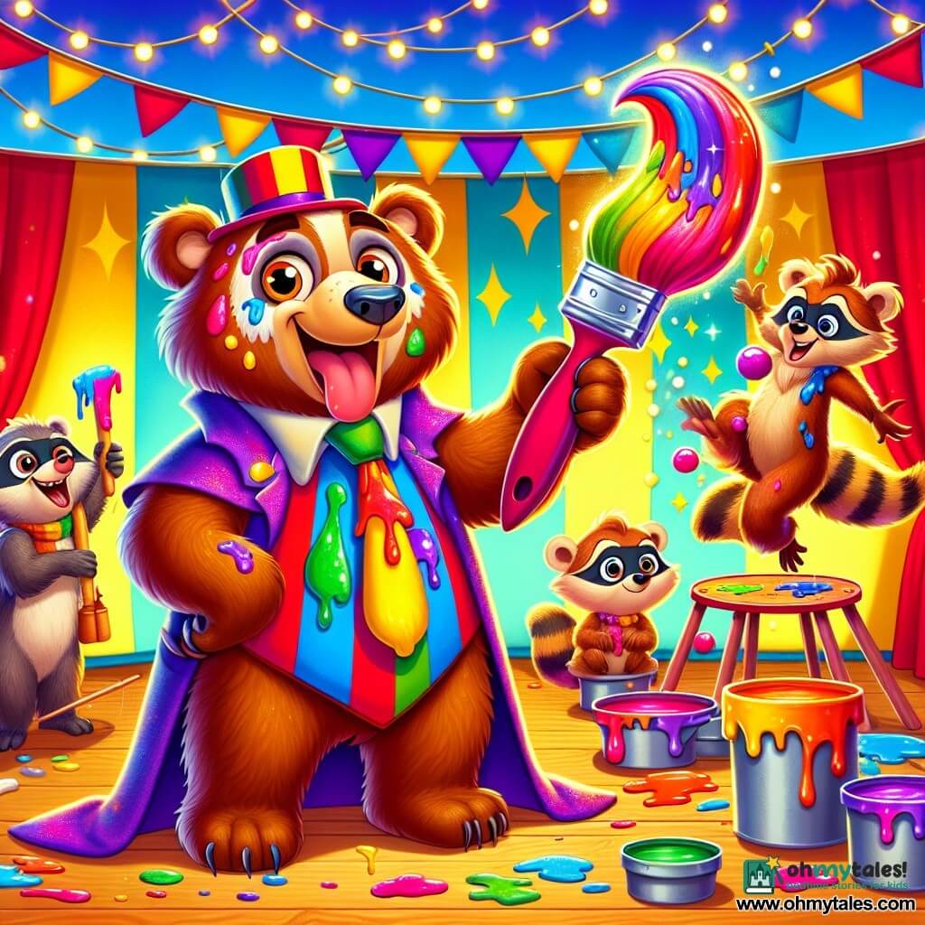 Bartholomew Bumble and the Marvelous Circus Mural | Circus story | 7-8 ...