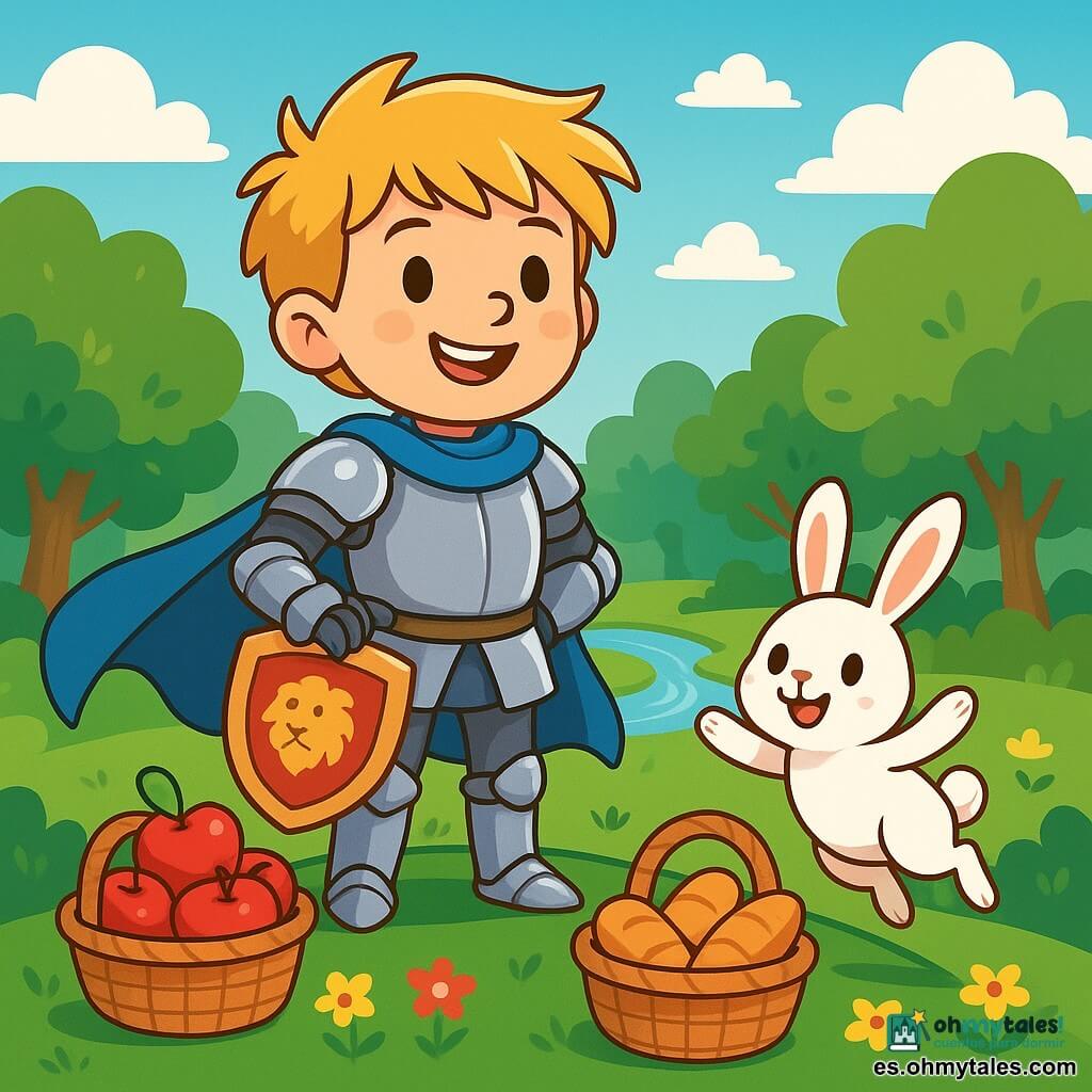 Leo, el pequeño caballero valiente | Cuento de caballero | 3/4 años ...