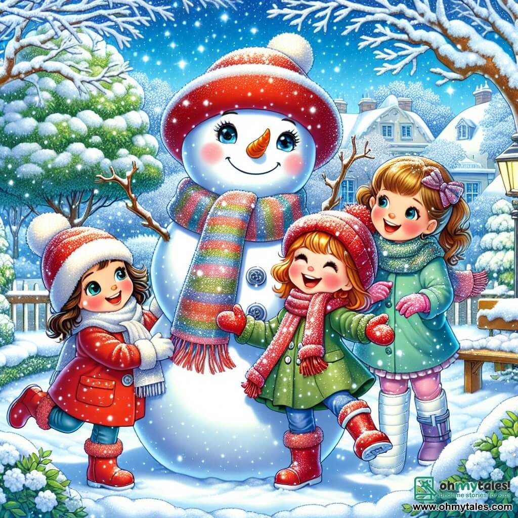 The Magical Snowman Surprise | Christmas story | 1-2 years | Storie of ...