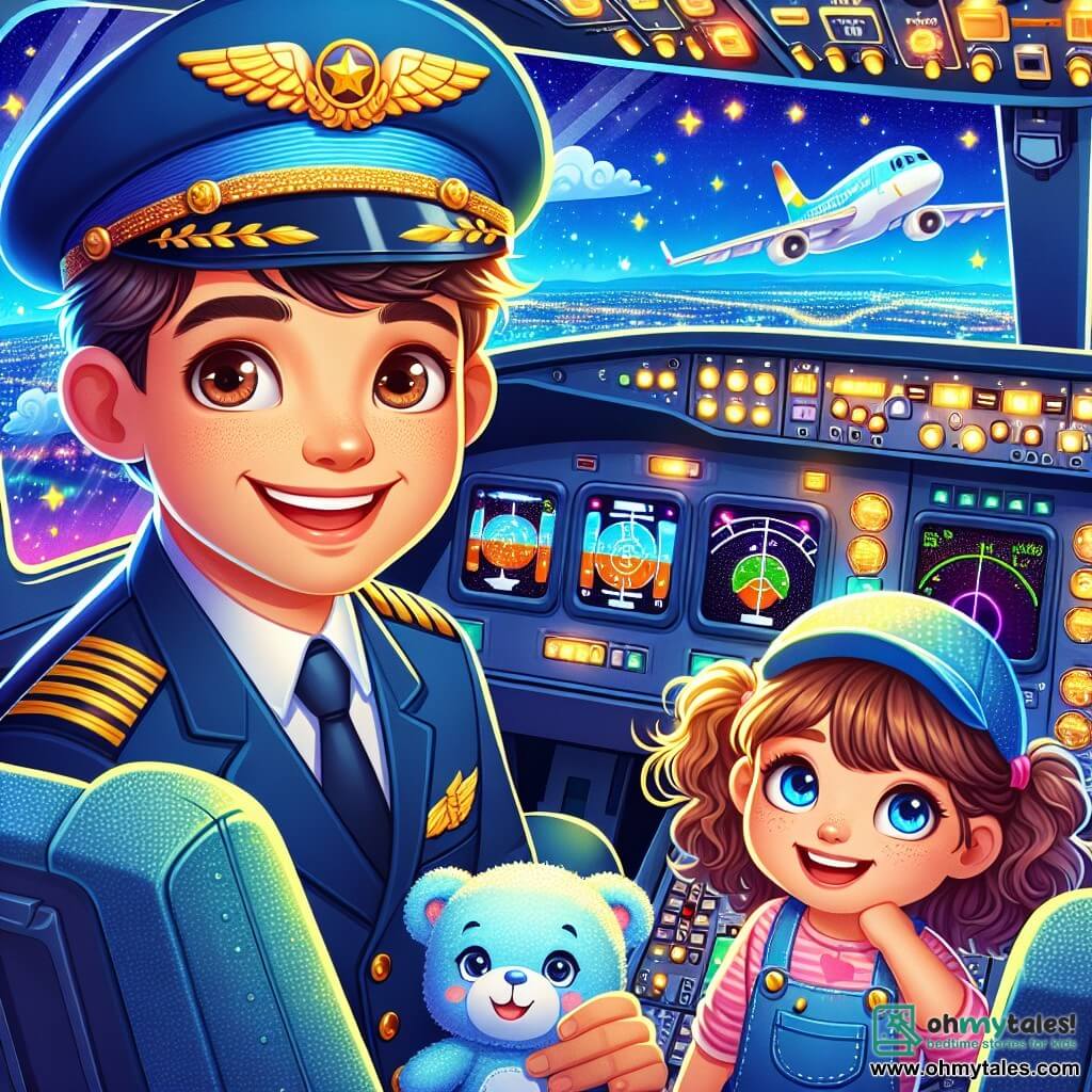 Captain Ben and Lily’s Dream Flight | Pilot's story | 5-6 years old ...