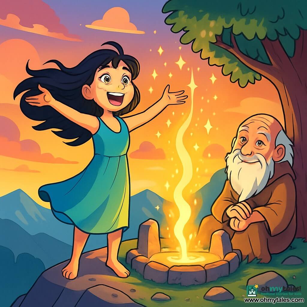 Elara and the Dance of the Lights | Fairy tale | 9-10 years old | Tale