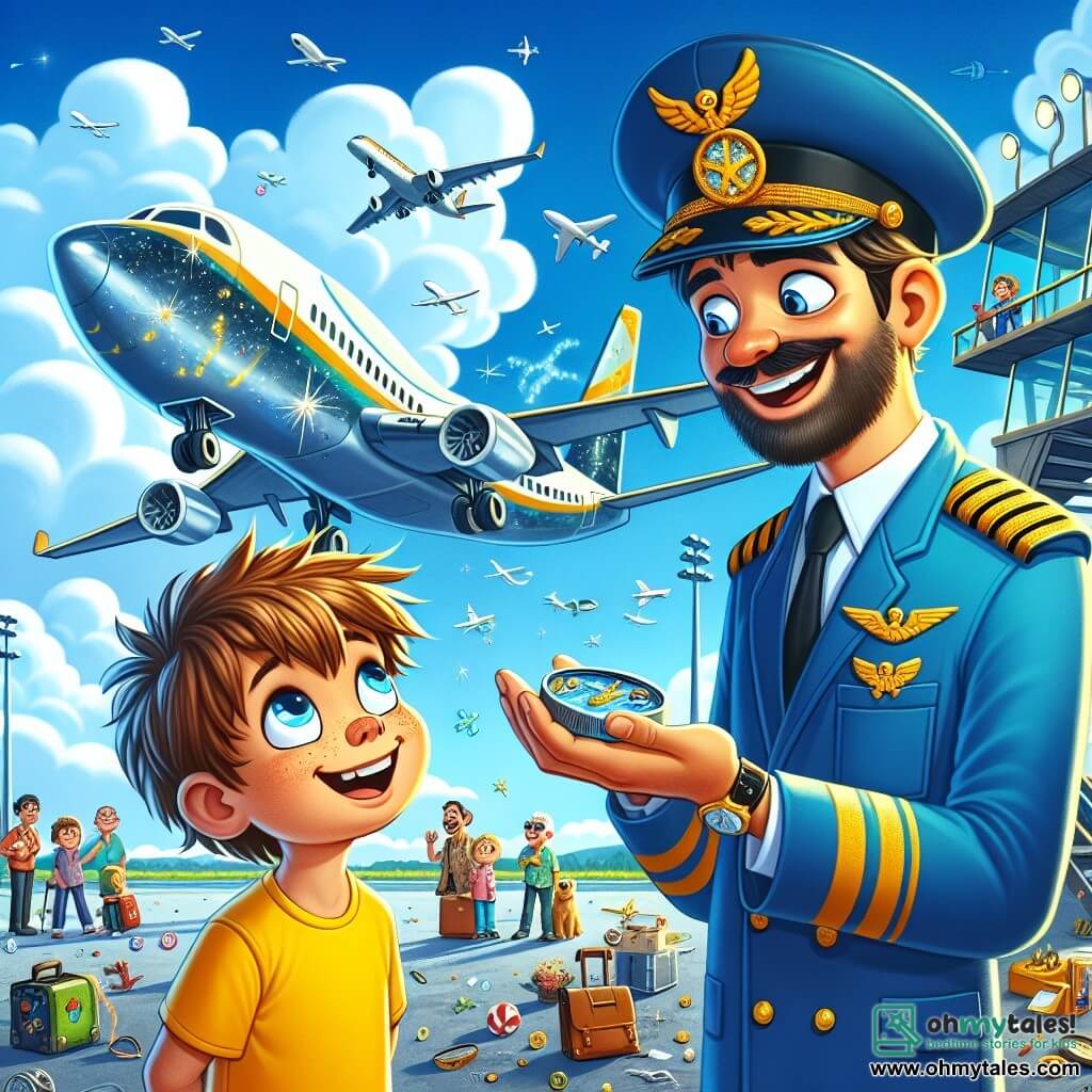 Captain Max and the adventure above the clouds | Pilot's story | 7-8 ...