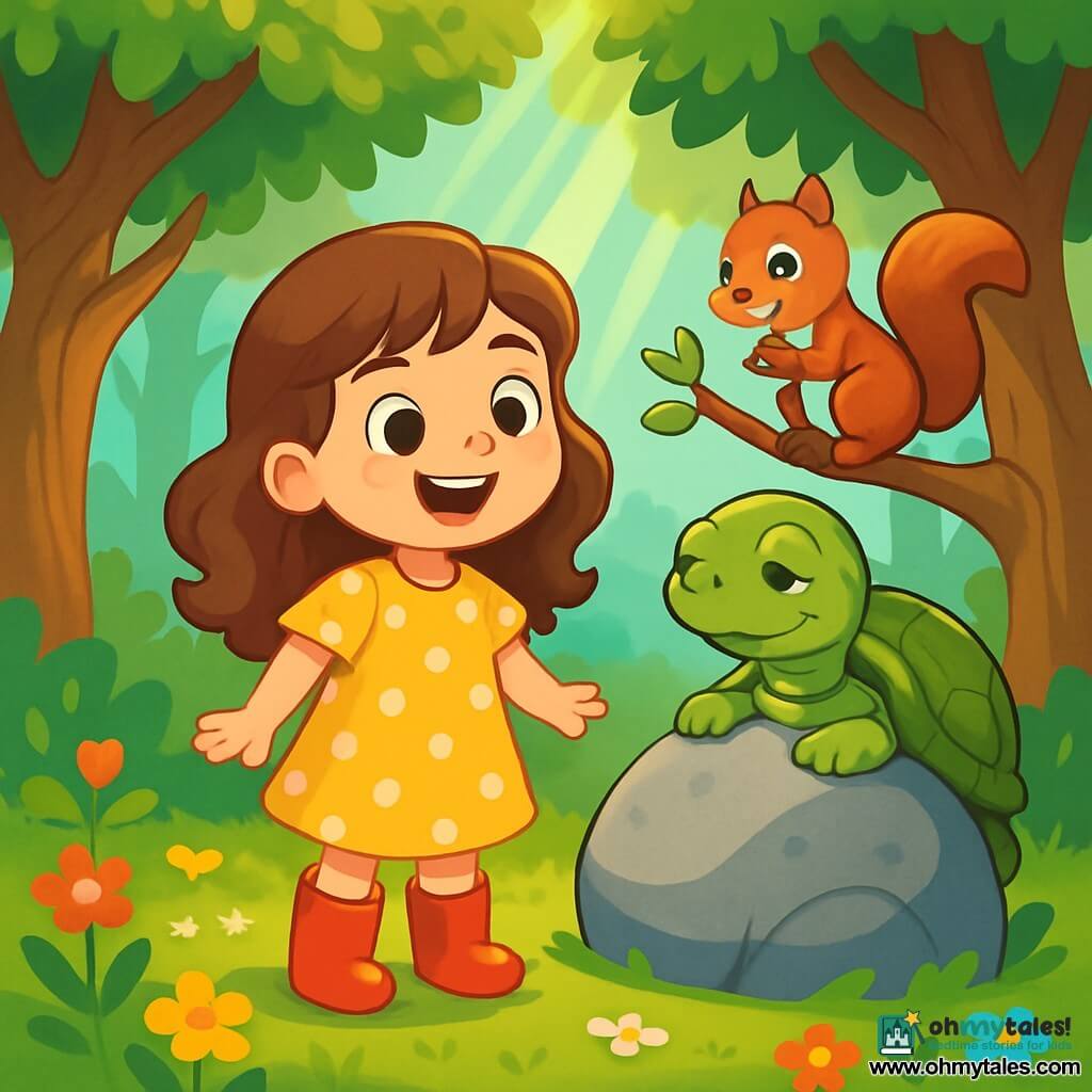 The secret laughter of the forest | Adventure story | 5-6 years old | Tale