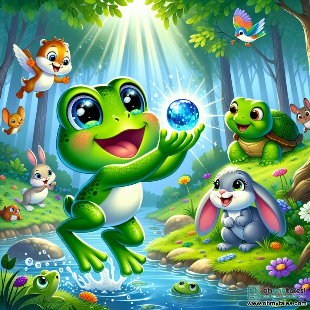 Freddy's Magical Leap | Animal story | 1-2 years | Tale